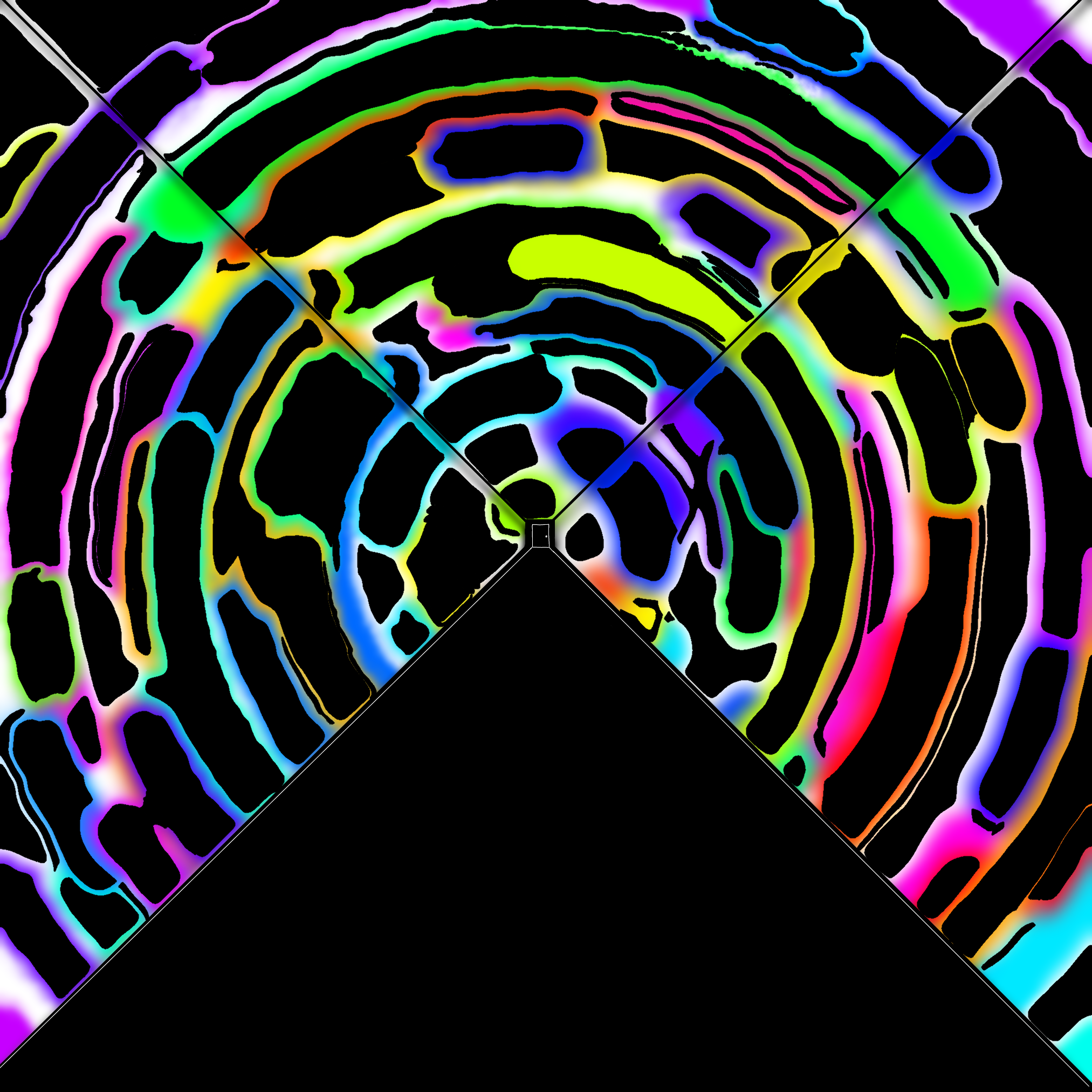 Colorful Hallway - ibisPaint