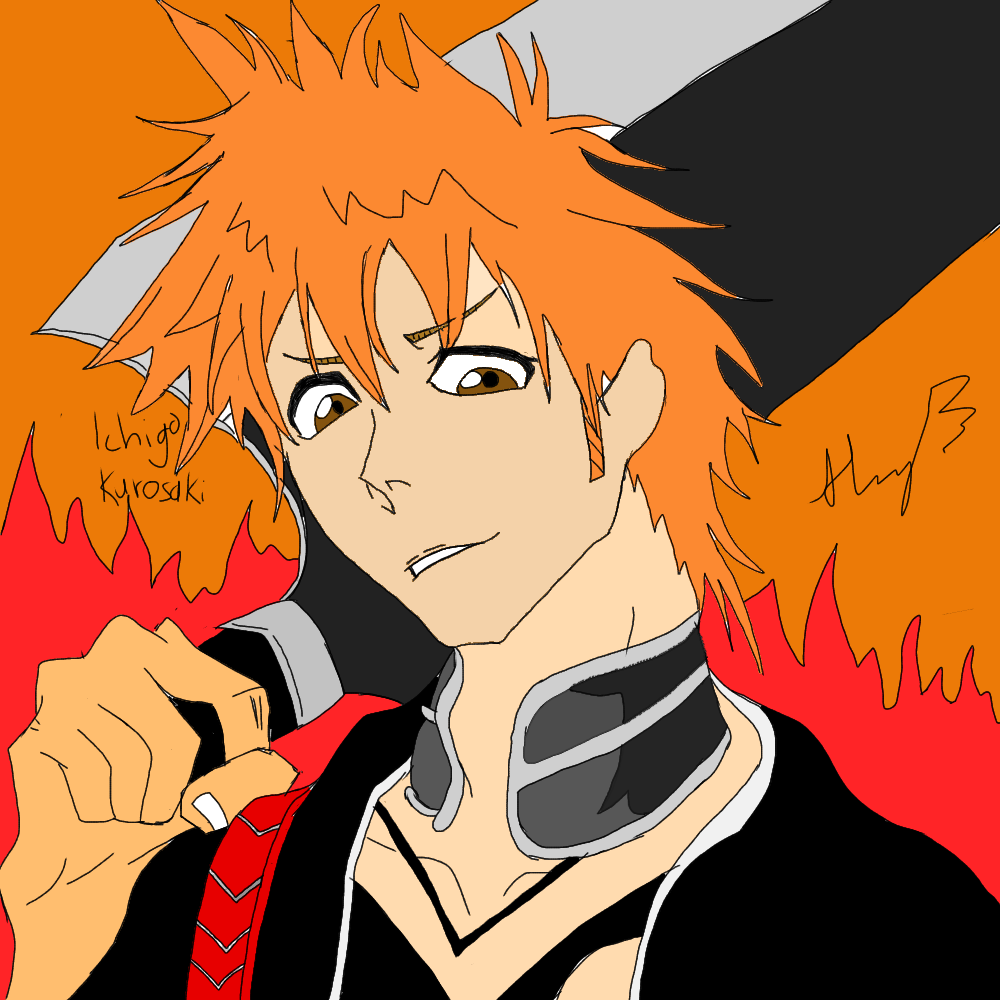 Kurosaki Ichigo - ibisPaint