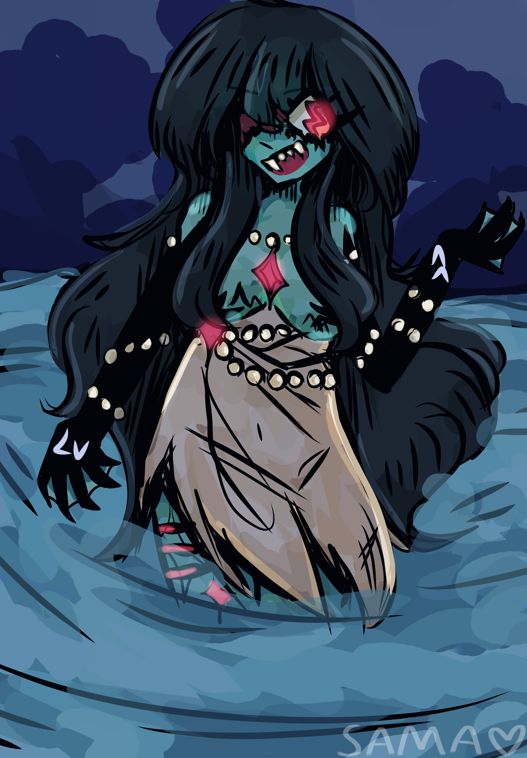 Chrysanthe the siren - ibisPaint