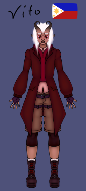 Redesigned Vito, Outfit 1 - ibisPaint