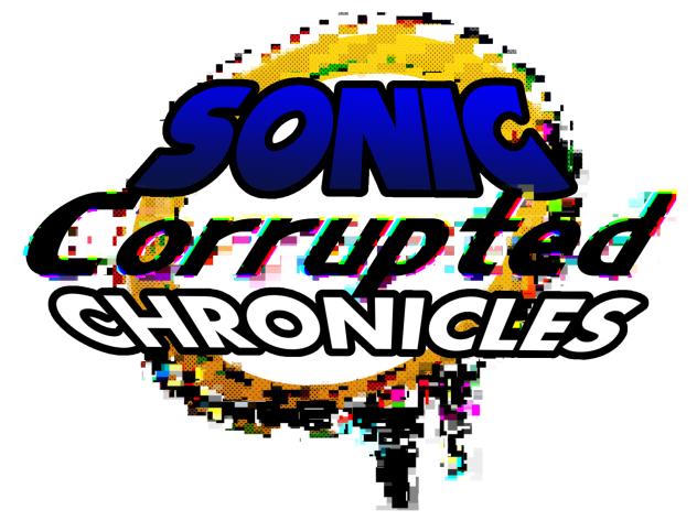 “Sonic’s Corrupted Chronicles” logo - ibisPaint