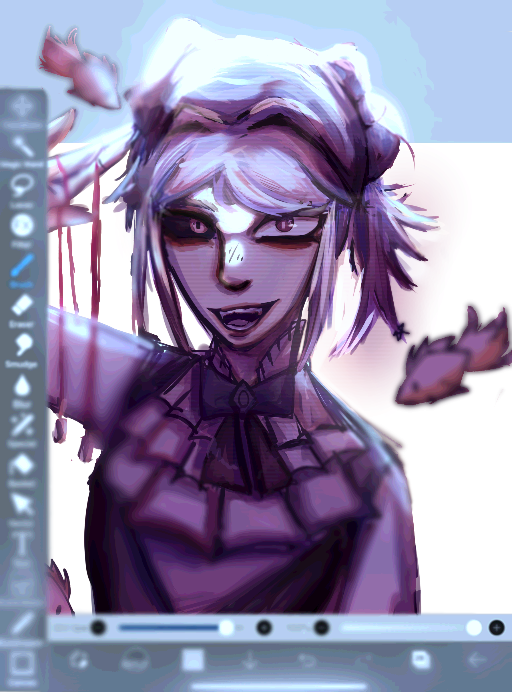 𝘿𝙧𝙤𝙥 𝙮𝙤𝙪𝙧 𝙨𝙝𝙞𝙛𝙩, 𝙖𝙣𝙙 𝙥𝙞𝙘𝙠 𝙪𝙥 𝙩𝙝𝙚 📞📞📞 - ibisPaint