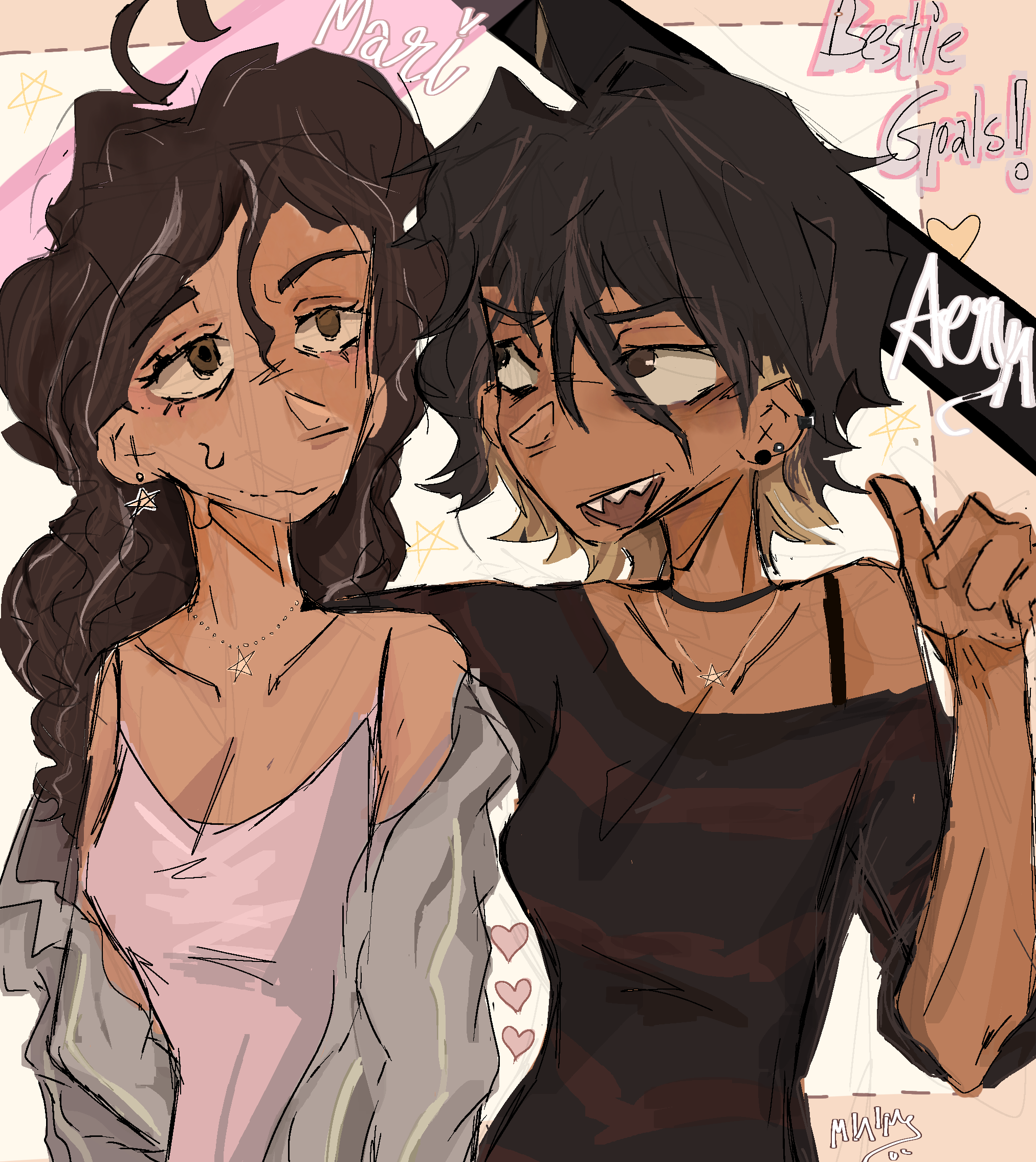 me n my bestie xxx - ibisPaint