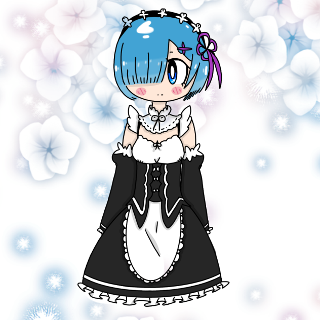 Rem from RE-ZERO - ibisPaint