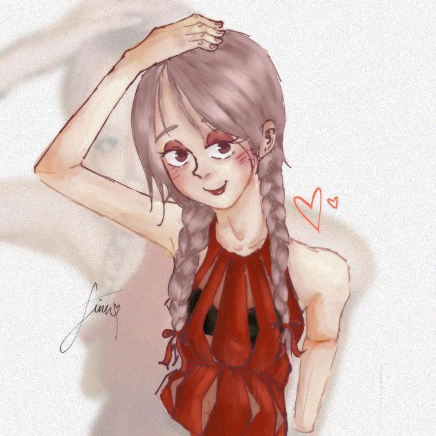 Rosie posiee - ibisPaint