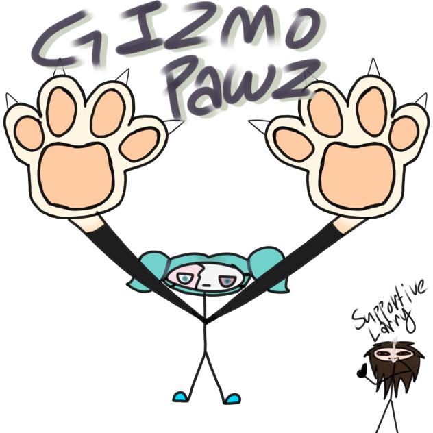 Sally face Gizmo Pawz - ibisPaint
