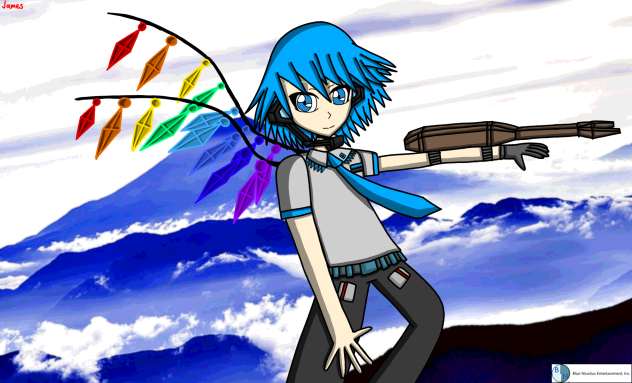 Mikuo Flandre Scarlet Wings Flight Halls - ibisPaint