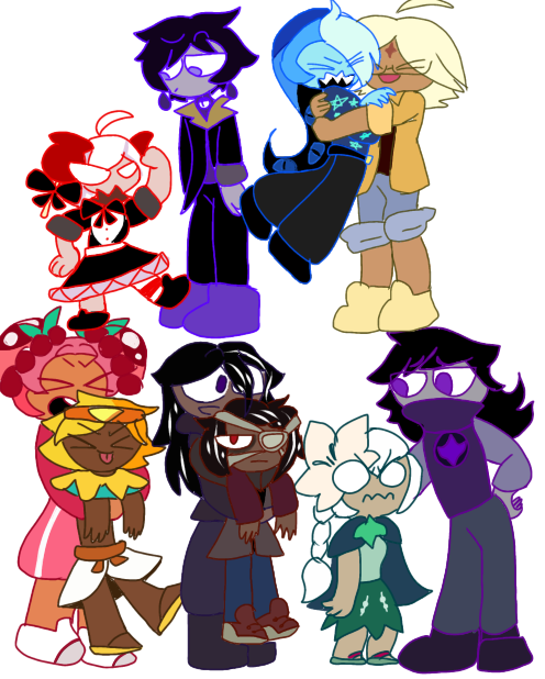 Collab base with starrys comic cast - ibisPaint