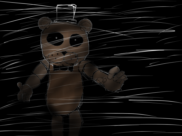 SpeedPaint- fnaf freddy - ibisPaint