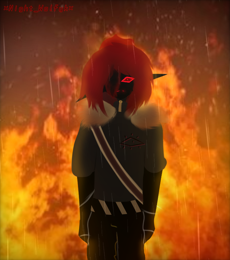 The flame of betrayal - ibisPaint