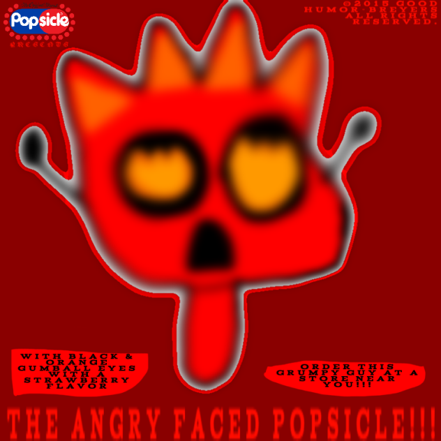 The Angry Faced Popsicle - ibisPaint