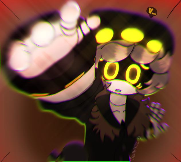 Down the elevator shaft - ibisPaint