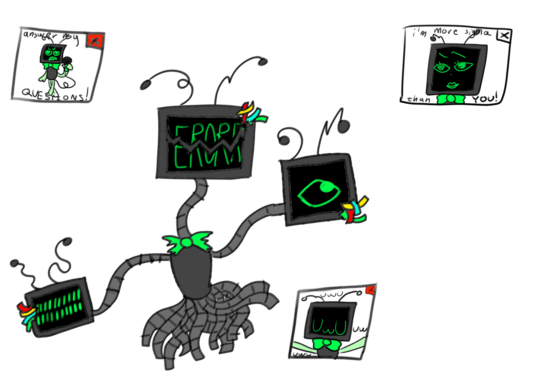 redesign of twisted vee - ibisPaint