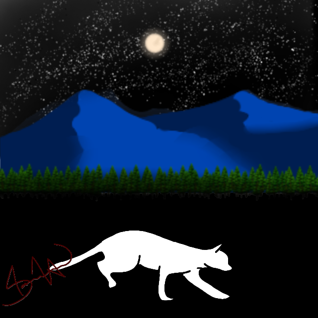 Cat Running. - ibisPaint