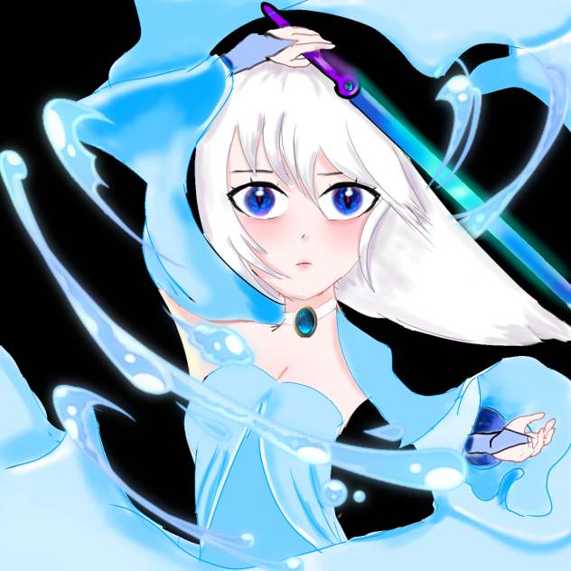 water girl - ibisPaint
