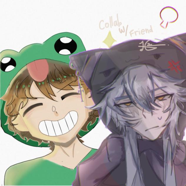 collab with my irl friend! - ibisPaint