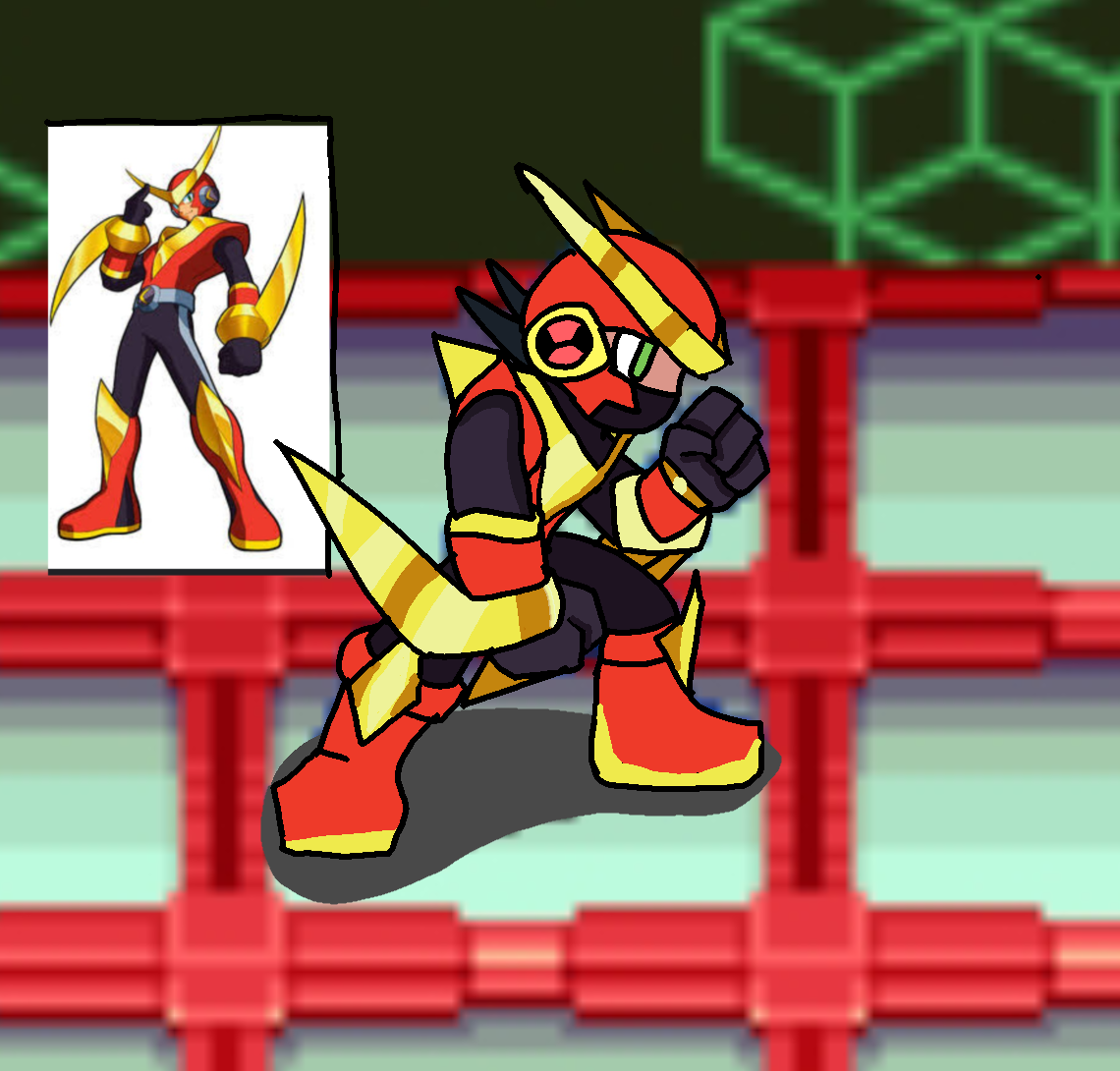 quick man cross - ibisPaint