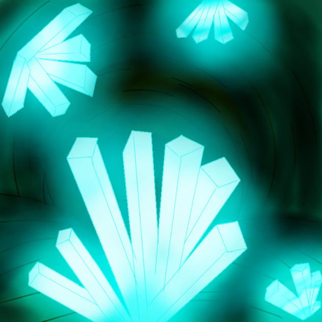 how to draw Crystal Minerals - ibisPaint