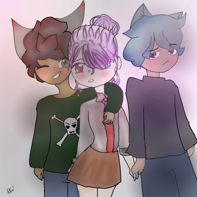 love triangle - ibisPaint