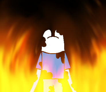 (FIXED) Corrupted Finn.. Fire - ibisPaint