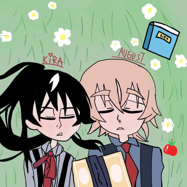 Kira et august enfant - ibisPaint