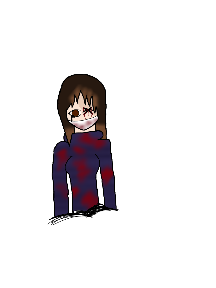 Sally (warning blood) - ibisPaint