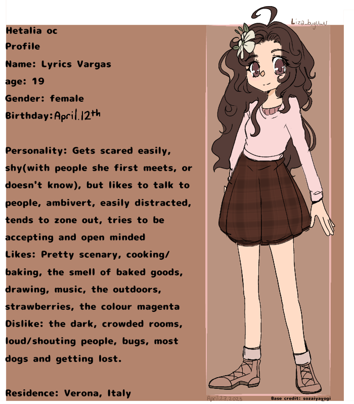 Lyra vargas[oc][base edit] - ibisPaint