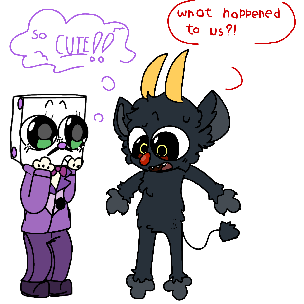 King Dice and Devil - ibisPaint