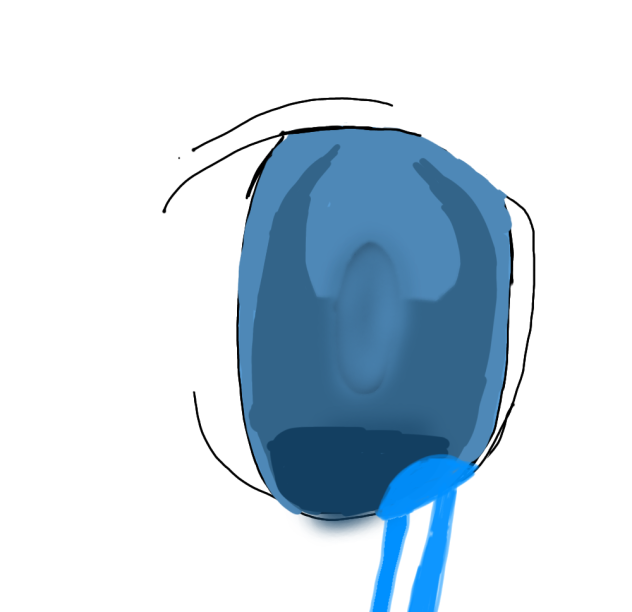 crying eye - ibisPaint