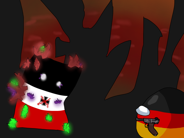 countryballs triple reich - ibisPaint