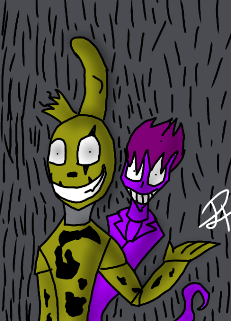 fnaf animated springtrap - ibisPaint