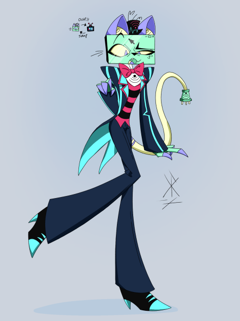 Vox outfit swap - ibisPaint