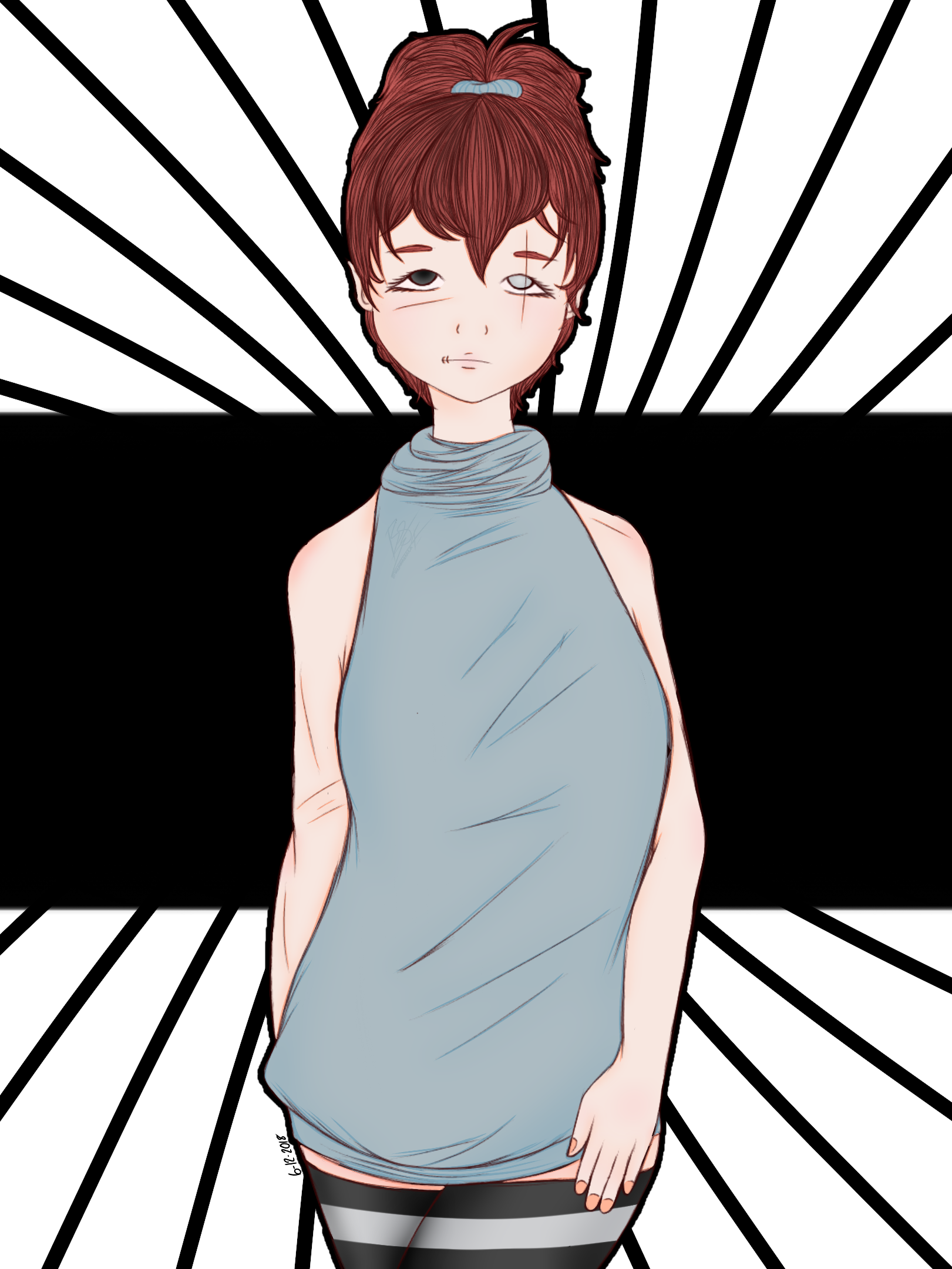 Virgin Killer Sweater-OC-Earl - ibisPaint