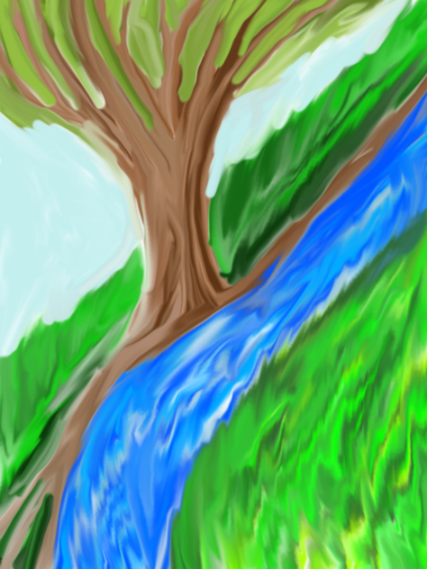 Waterfall - ibisPaint