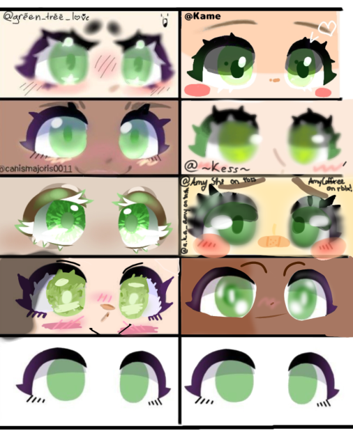 my first time editing eyes btw - ibisPaint