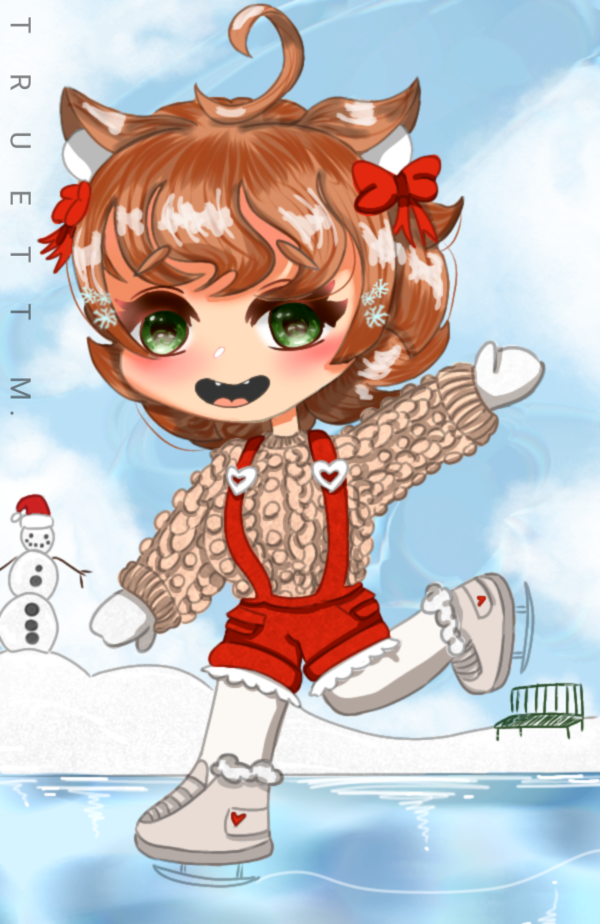 Winter Skating - ibisPaint