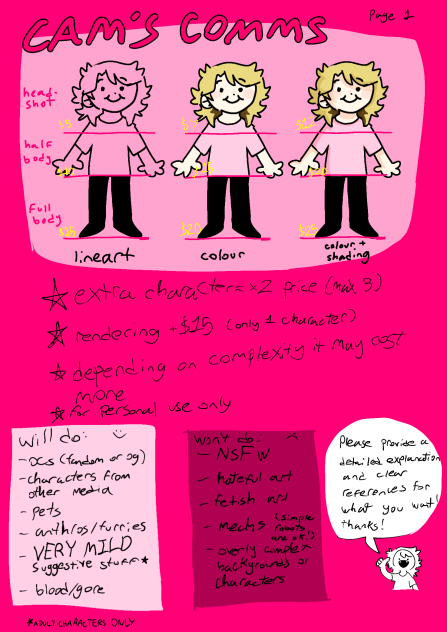 commissions open - ibisPaint