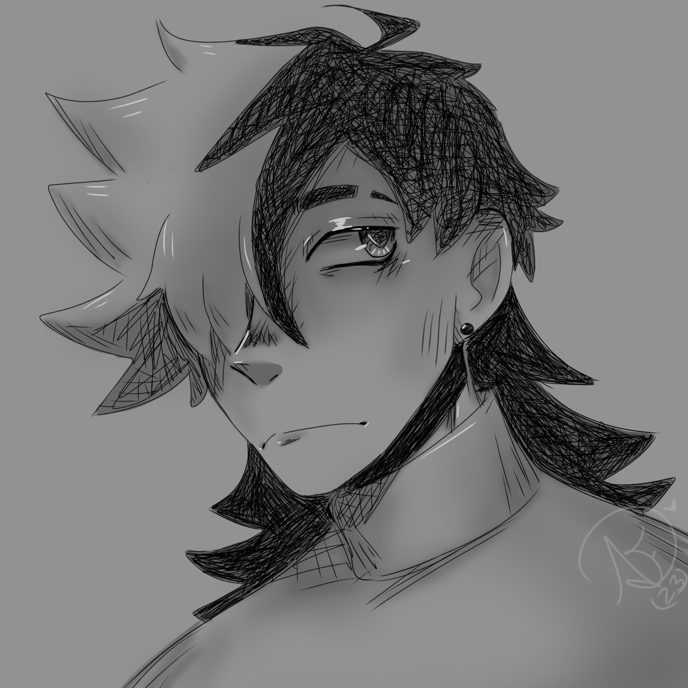 tired Zane doodle 🙃 - ibisPaint