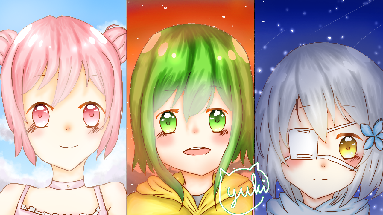 Best Friends ^^ - ibisPaint