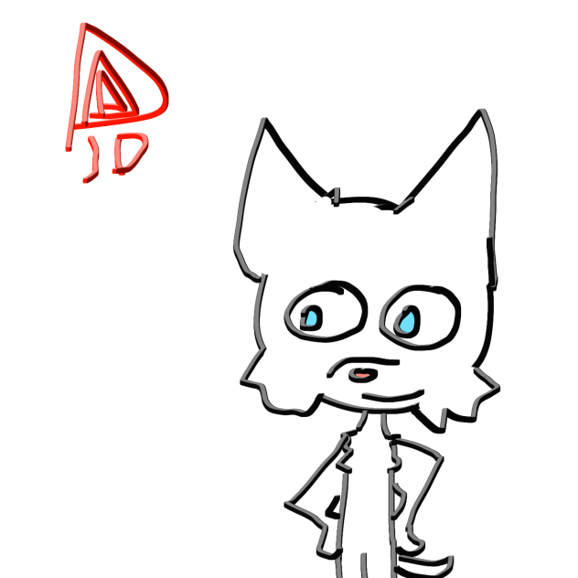 3d aimkid cat - ibisPaint