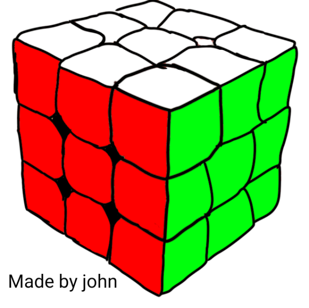 rubix cube - ibisPaint