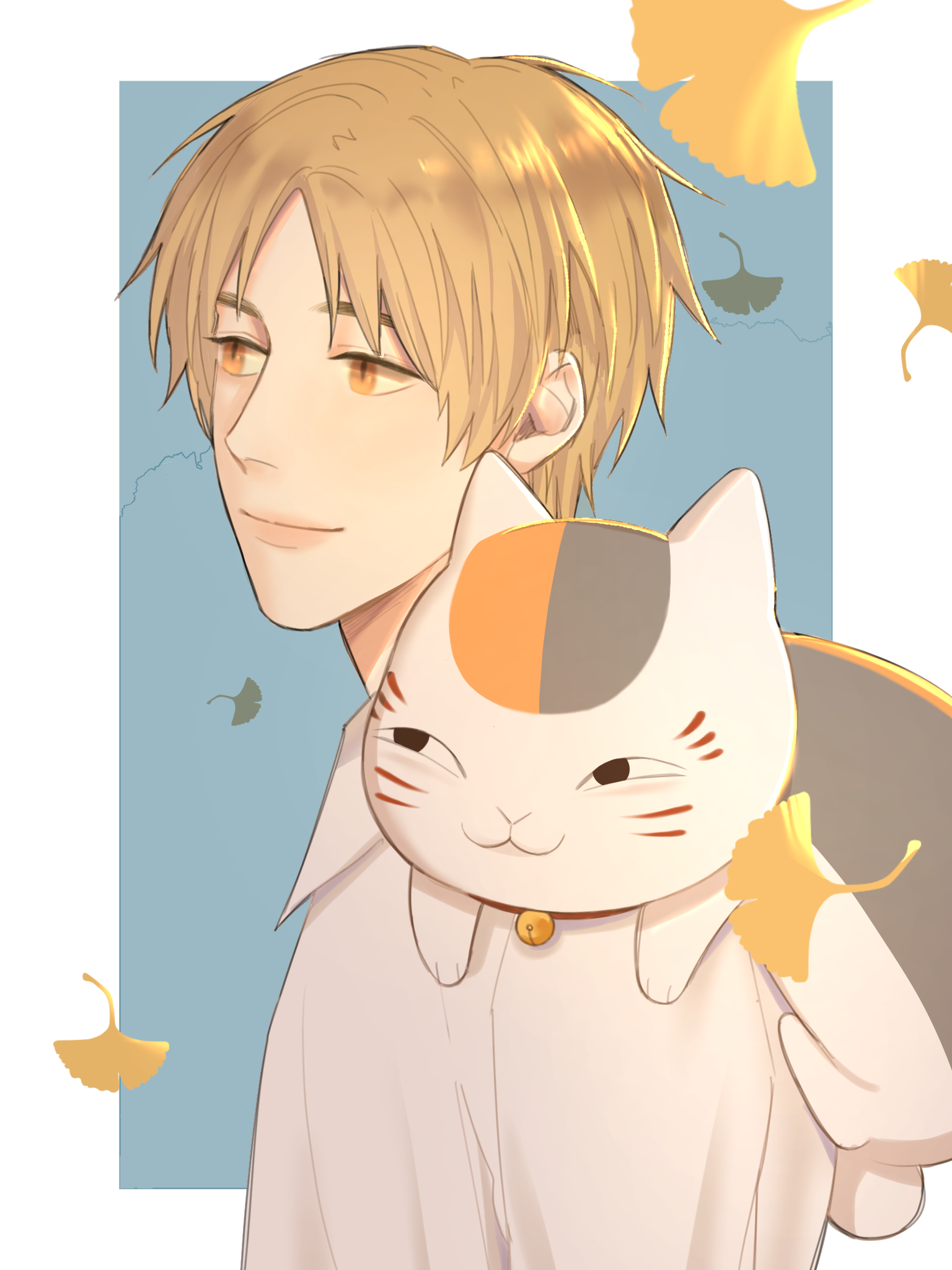 Natsume & Nyanko sensei - ibisPaint