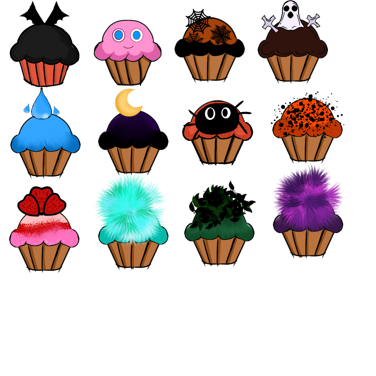 cupcakes🍰🍰 - ibisPaint