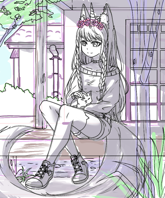 1st Kiiroi.sama Doodle - ibisPaint