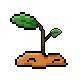 small plant Pixels - ibisPaint
