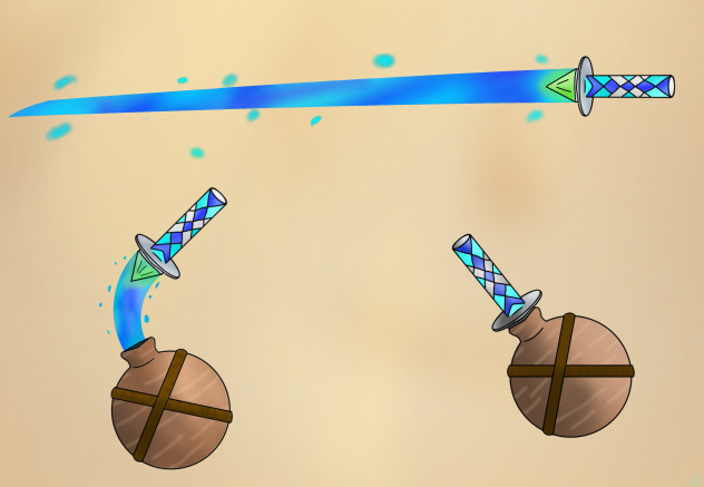 Water sword - ibisPaint