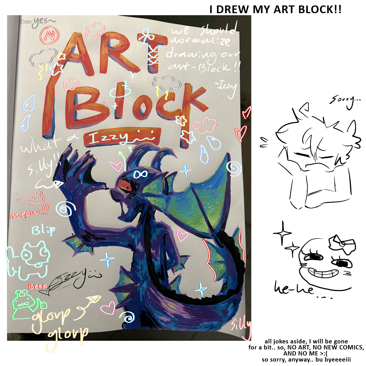 ART BLOCK IS BACKKKKK!!!! - ibisPaint