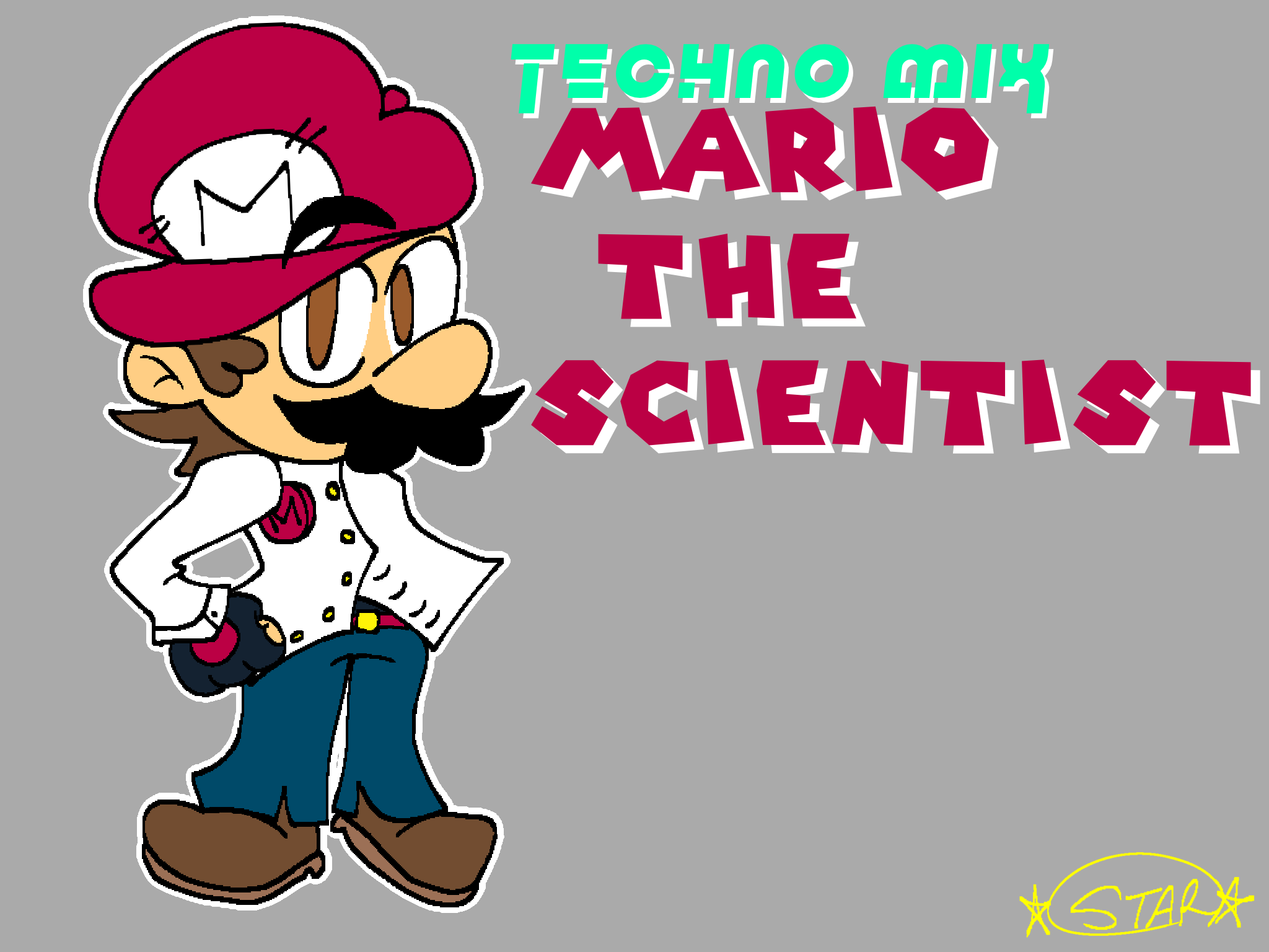 Techno mix “Mario” - ibisPaint