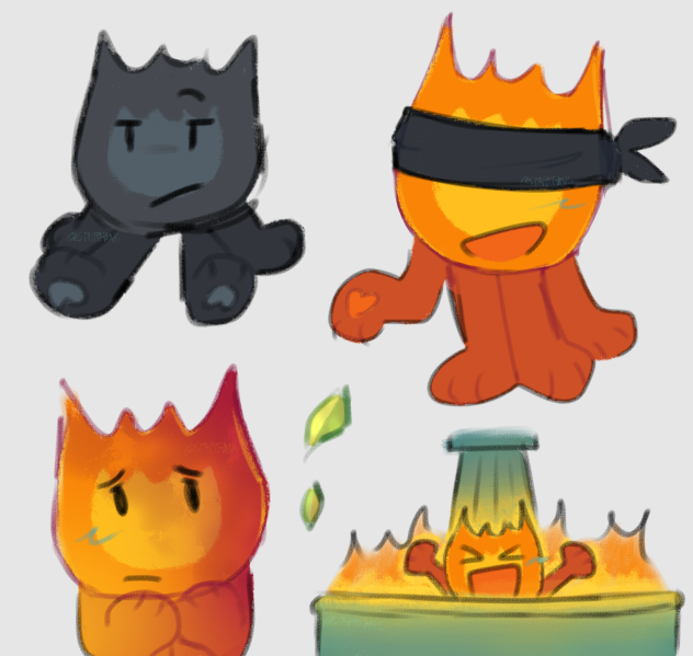 bfdia 13 firey - ibisPaint