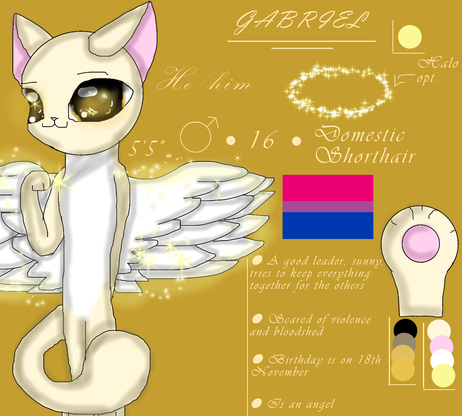 Gabriel ref sheet - ibisPaint